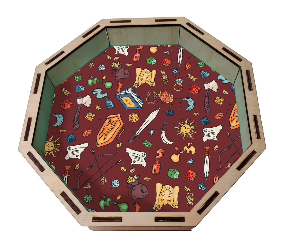 Dice Tray Board Game Accessories Dnd RPG Dice Warhammer Gift ...