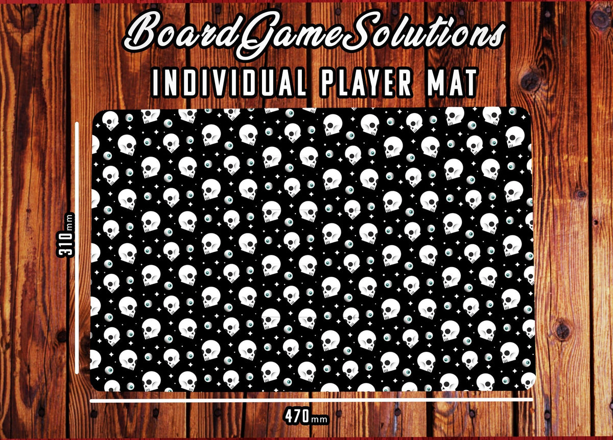 Playmat - Skulls Tabletop Gaming Player Mat - – BoardGameSolutions