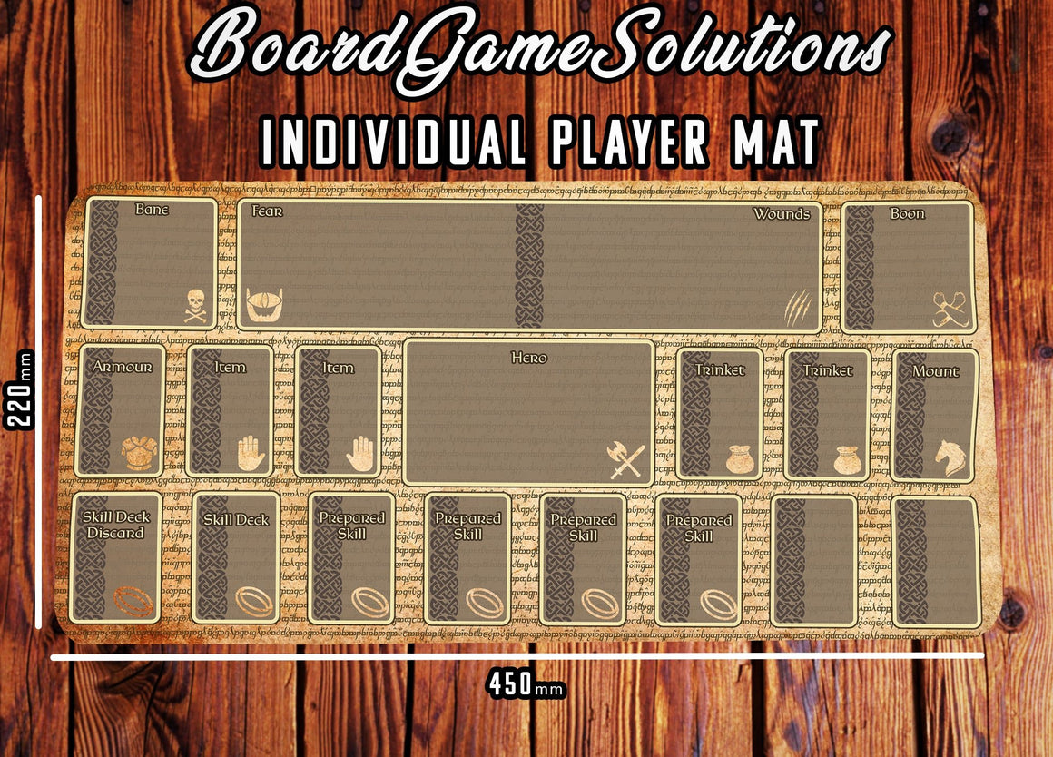 Player Mats Board Game Accessories - Dnd RPG Tabletop Gifts ...